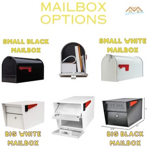 Modern Cumaru Wood Mailbox With Post: Personalized Design - Etsy