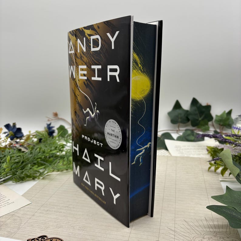 Project Hail Mary by Andy Weir – Special Edition Hardcover With Custom ...