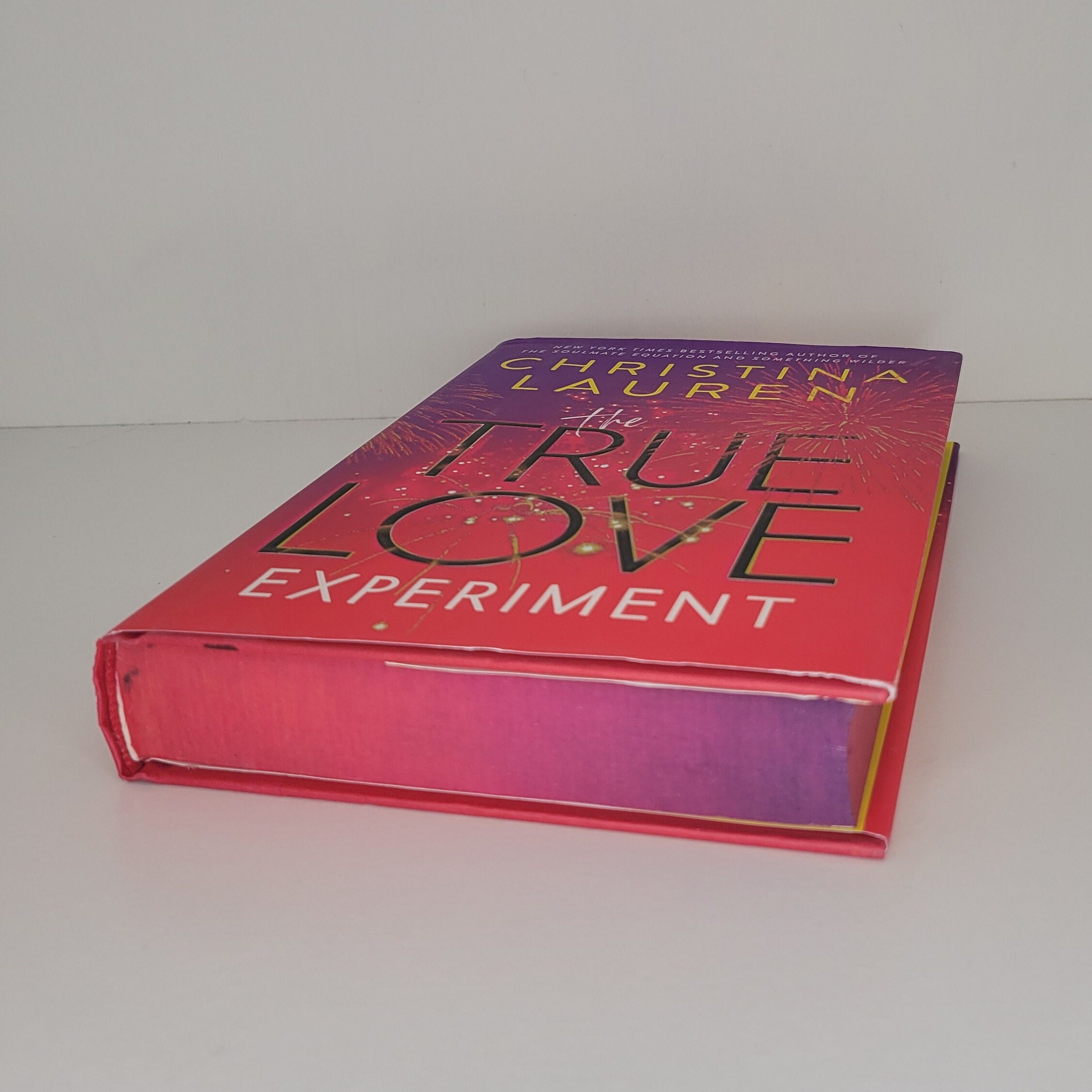 The True Love Experiment by Christina Lauren Special Edition Sprayed ...