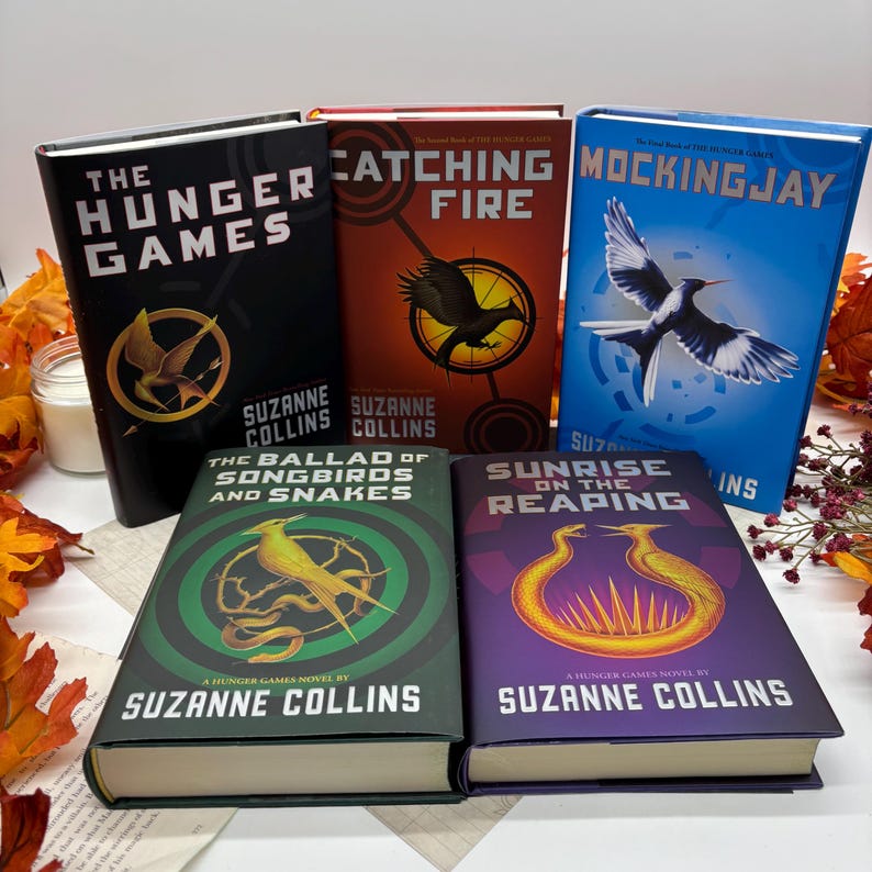 The Hunger Games by Suzanne Collins Special Edition Hardcover Books ...