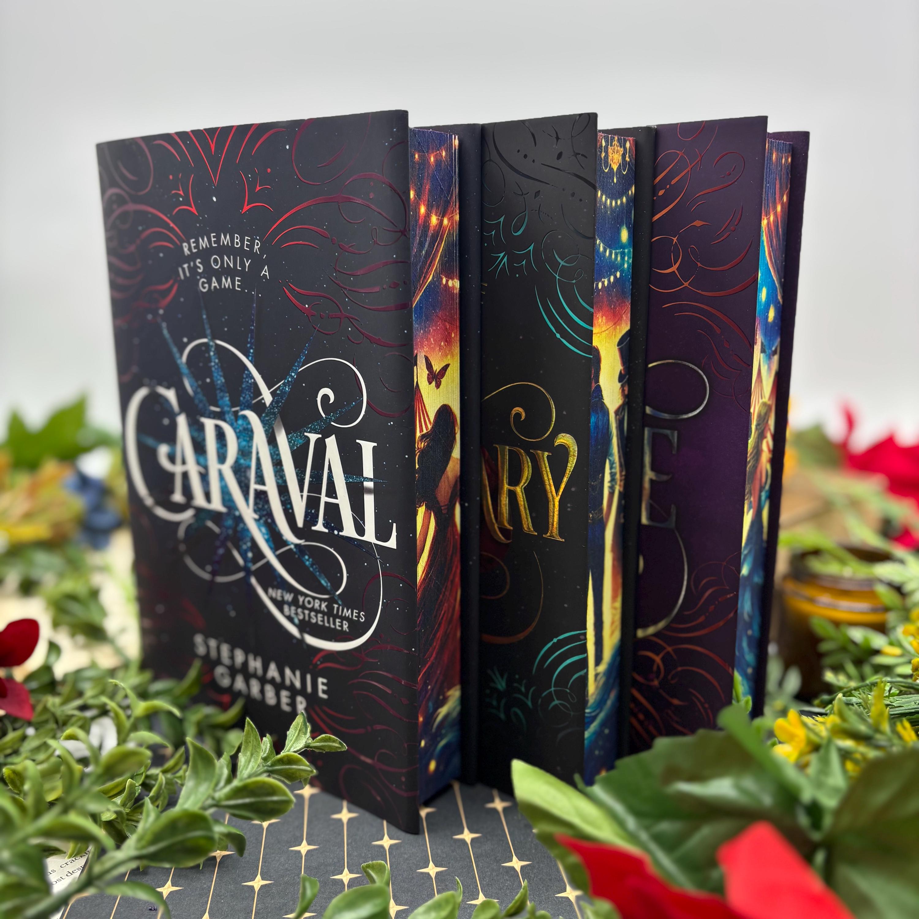 Caraval, Legendary and Finale by Stephanie Garber Special Edition ...