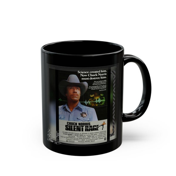 Chuck Norris 80s Mug - Etsy