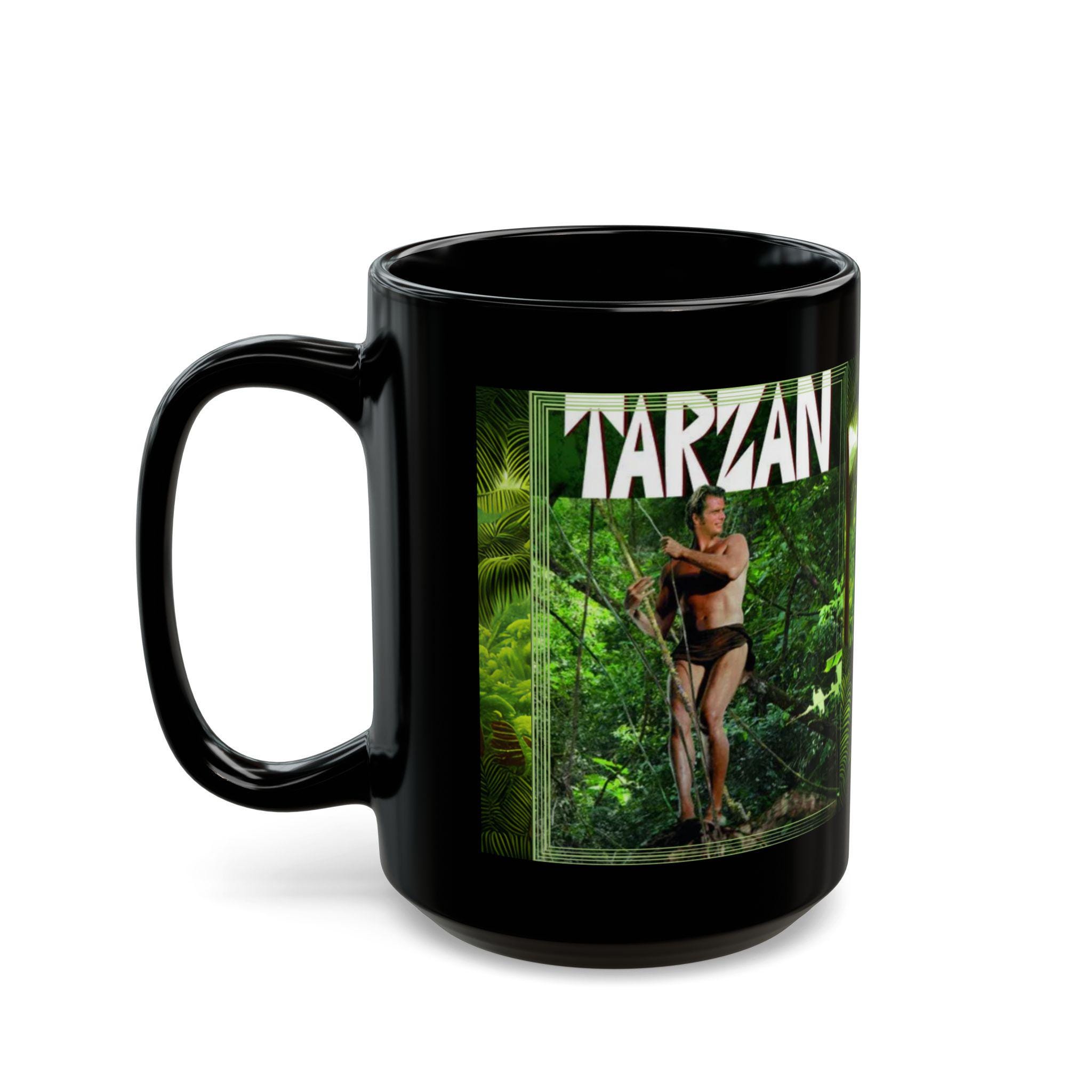 Tarzan Coffee Cup, Ron Ely 70s Mug, 70s Movies Coffee Cup, 70s Shows ...