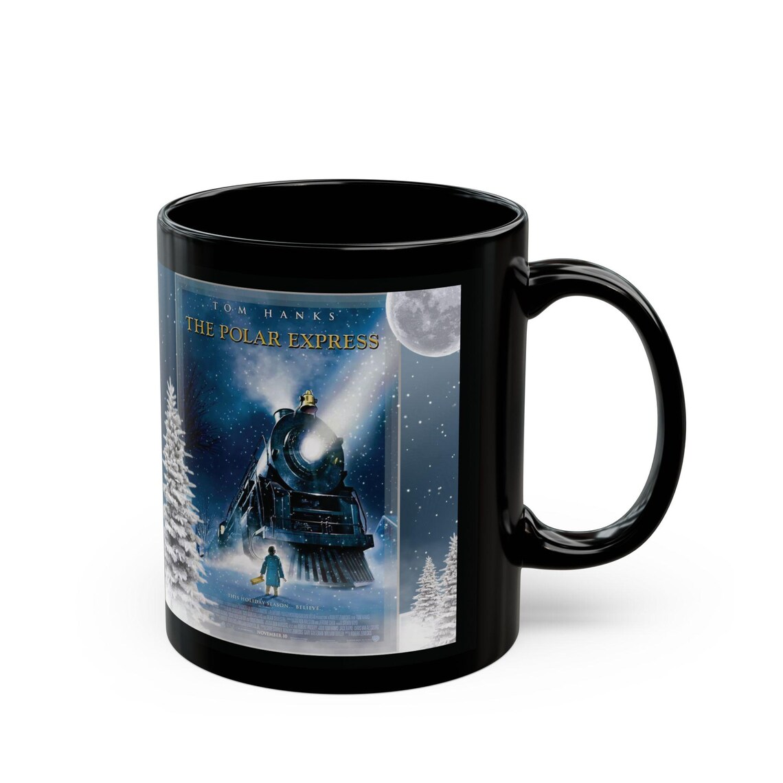 The Polar Express Coffee Cup, 90s Christmas Mug, 90s Mugs, 90s Shows ...