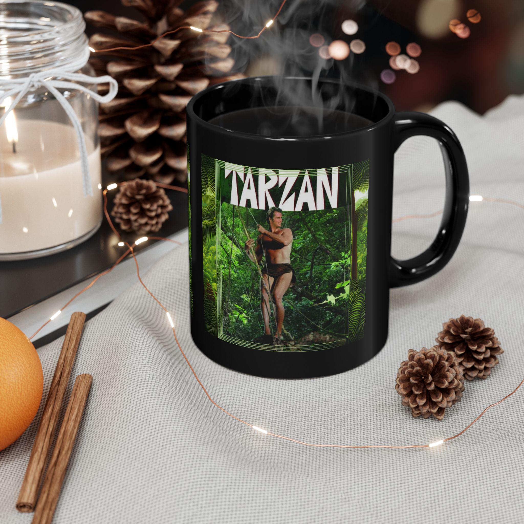 Tarzan Coffee Cup, Ron Ely 70s Mug, 70s Movies Coffee Cup, 70s Shows ...
