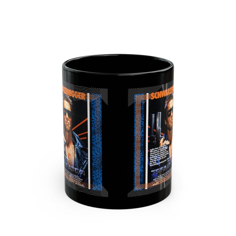 The Terminator Coffee Cup, Arnold Schwarzenegger Mug, 80s Shows Coffee ...