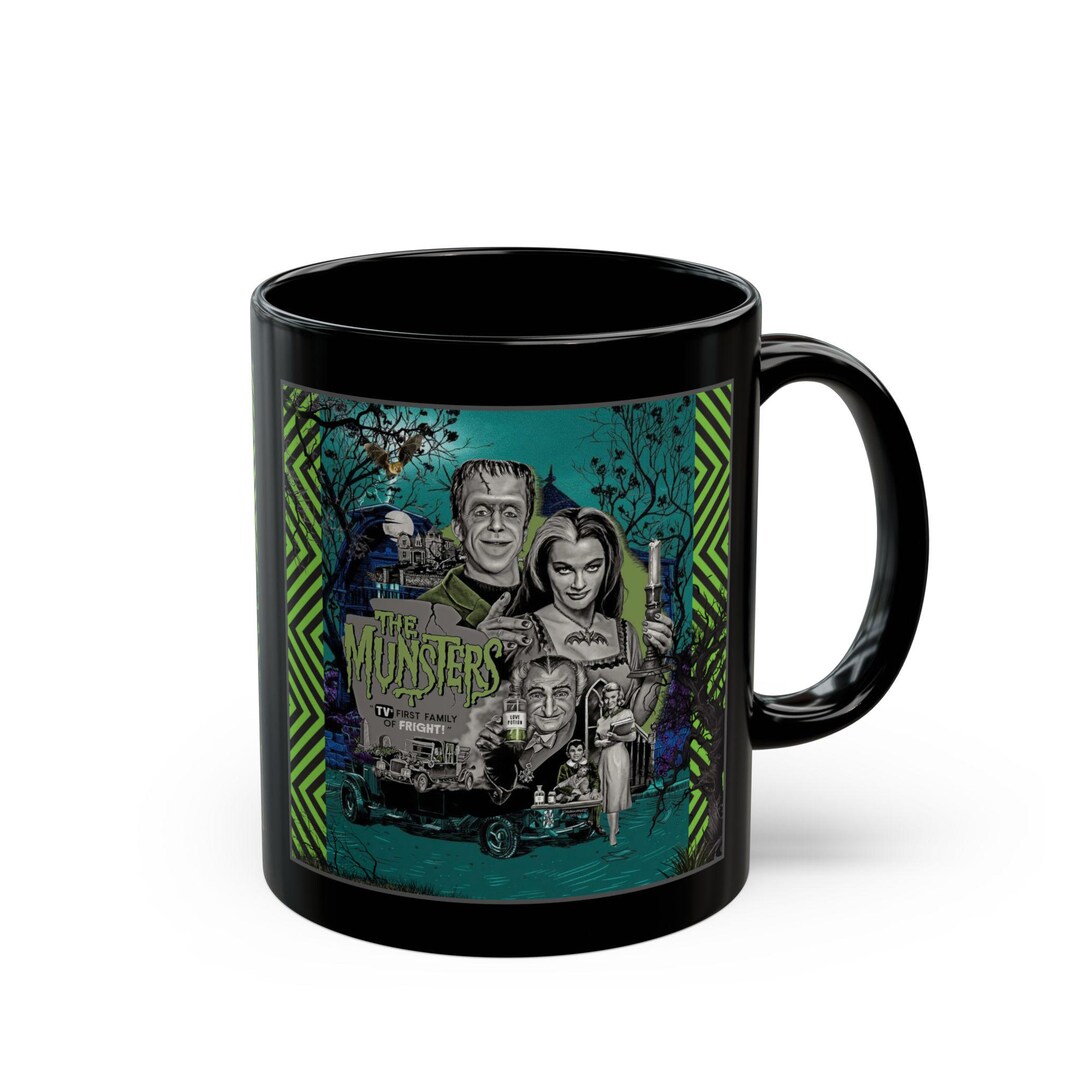 The Munsters Coffee Cup, 60s TV Show Mug, Fun Father Gift, Mother Gift ...