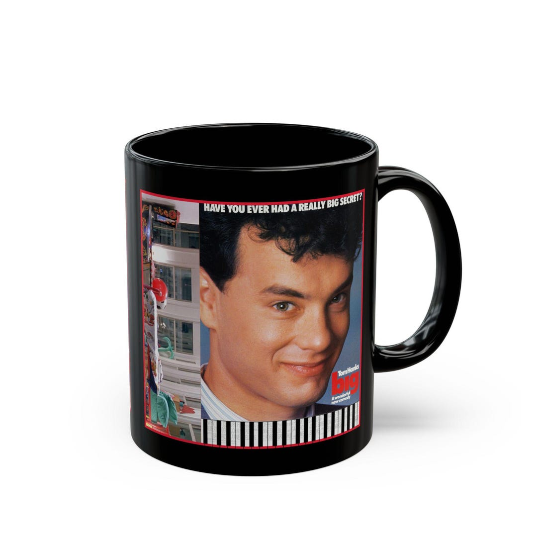 Big Coffee Cup, 80s Tom Hanks Mug, 80s Movie Mug, Fun Father & Mother ...