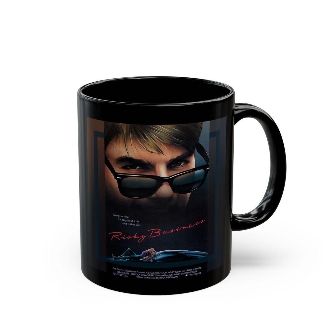 Risky Business Coffee Cup, Tom Cruise, 80s Mug, 80s Movies Coffee Cup ...