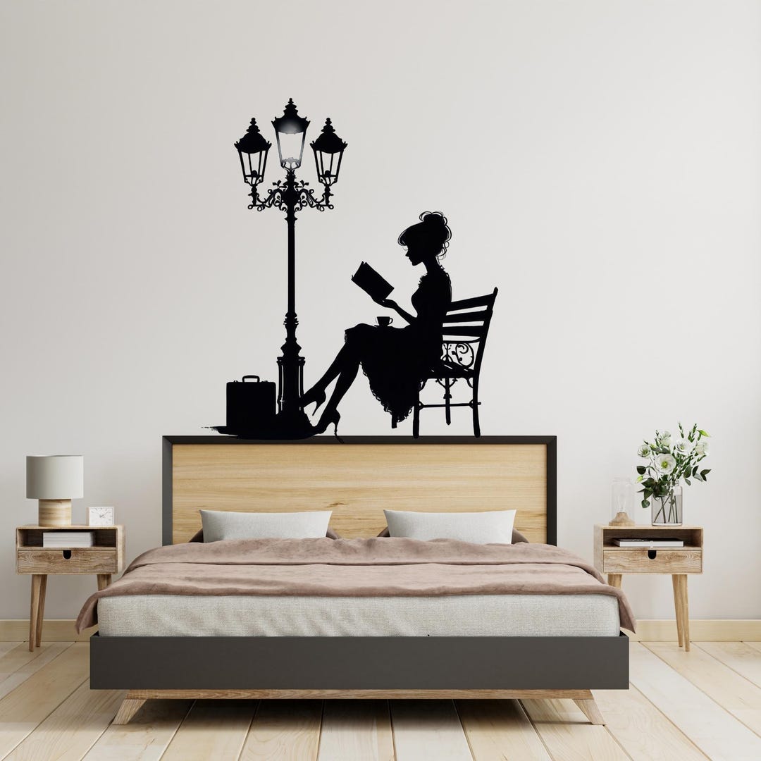 Laser Cut CNC Woman Silhouette Digital Art File - Wall Decor and Craft ...
