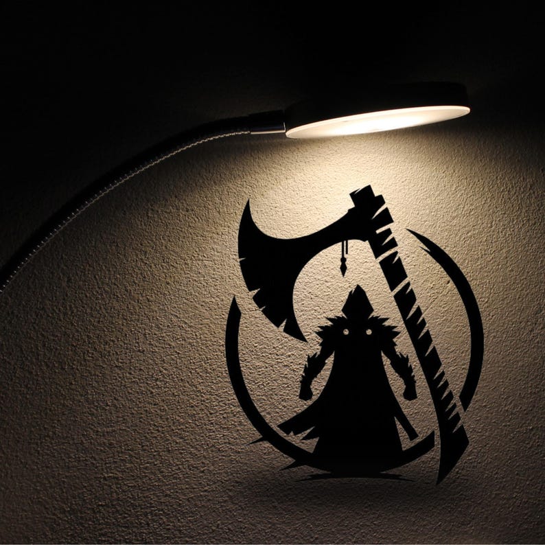 Axe Themed Digital Laser Cutting File - SVG and DXF Format - Suitable ...