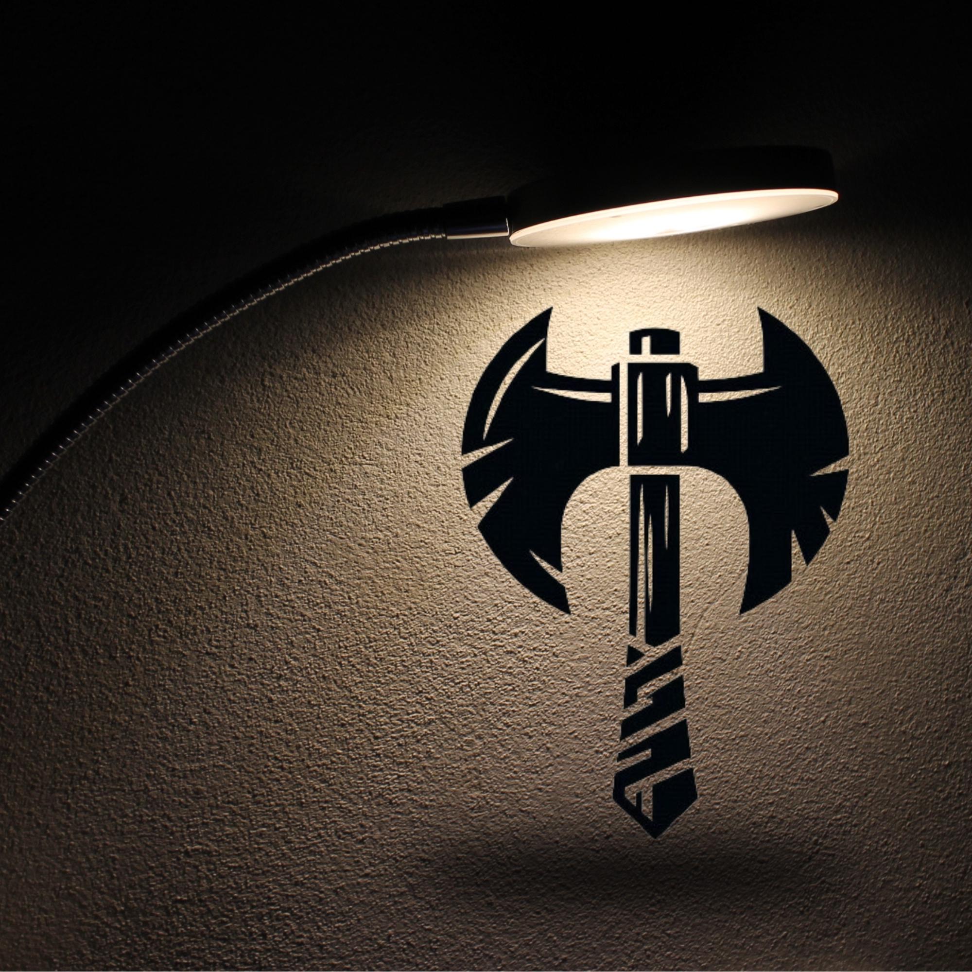 Axe Themed Digital Laser Cutting File - SVG and DXF Format - Suitable ...
