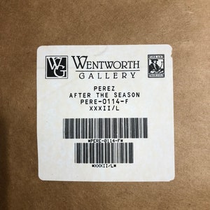 ALEX PEREZ - "after the Season" - Serigraph Limited Edition Wentworth ...