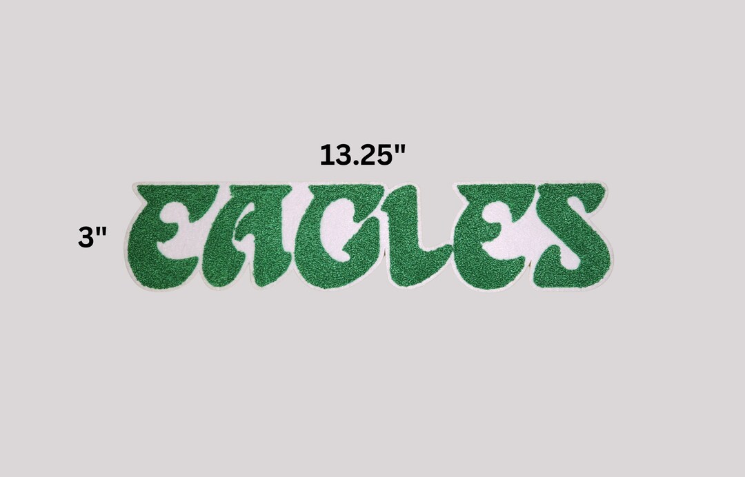 13-inch Chenille Philadelphia Eagles Patch 70'S 80'S Sew-on / Iron-on Patch - Etsy