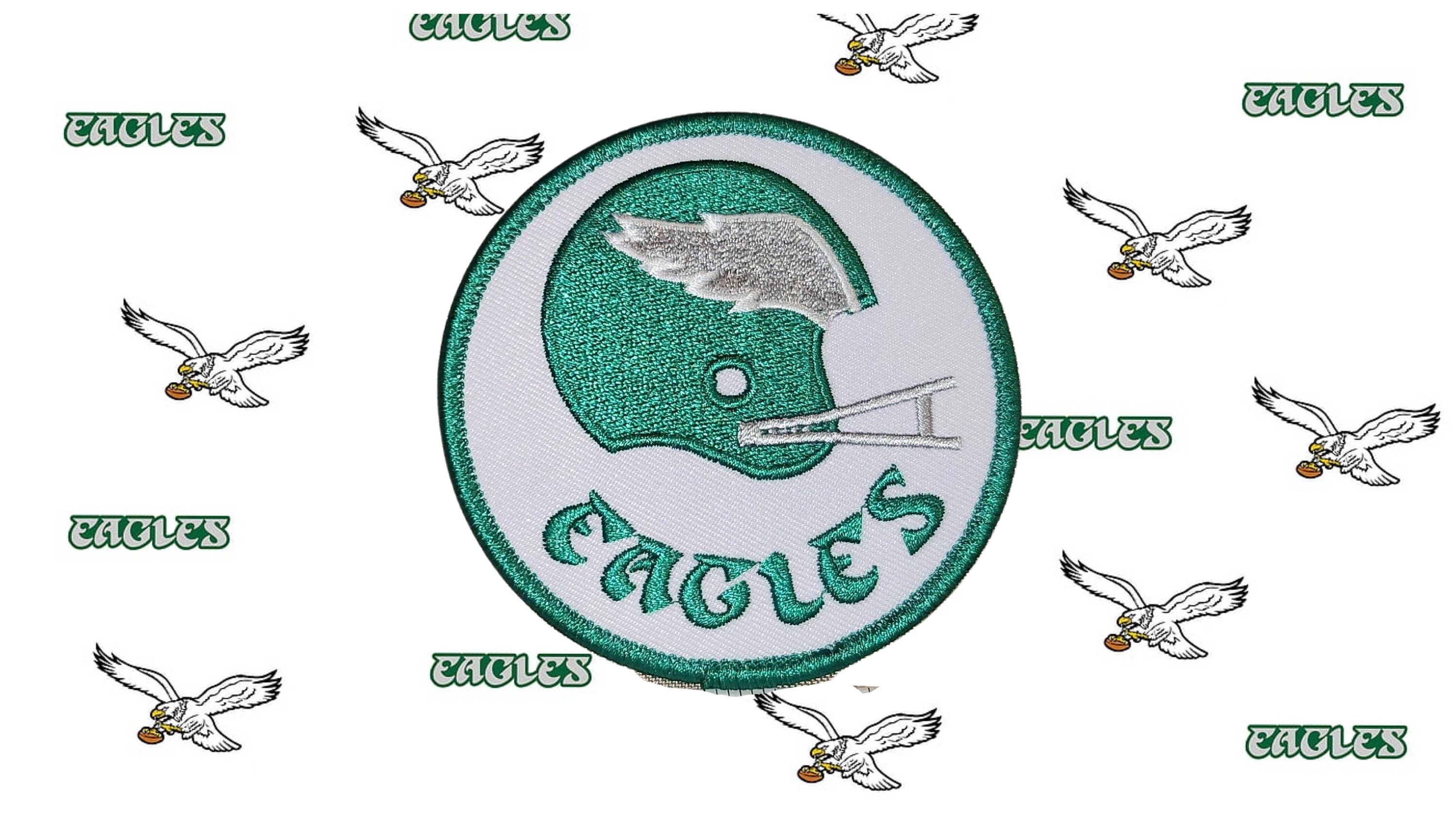 3-inch Philadelphia Eagles Patch 70'S & 80'S Sew-on / Iron-on Patch 3 - Etsy