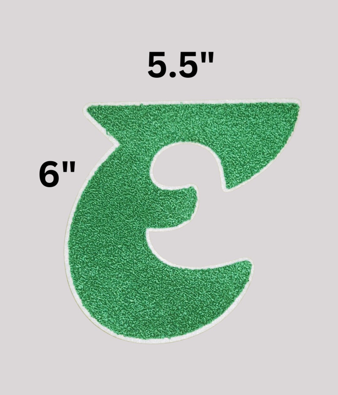 6-inch Letterman Jacket Patch Philadelphia Eagles 70'S 80'S Font ...