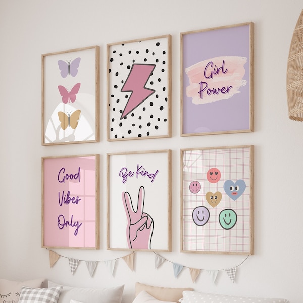Girls Room Wall Art - Etsy
