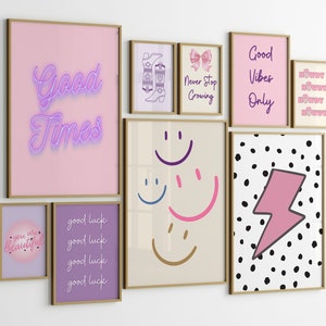 Girls Trendy Digital Prints Set of 30 Mega Bundle Wall Art , Dorm Decor ...