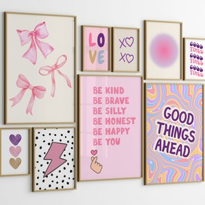 Girls Trendy Digital Prints Set of 30 Mega Bundle Wall Art , Dorm Decor ...