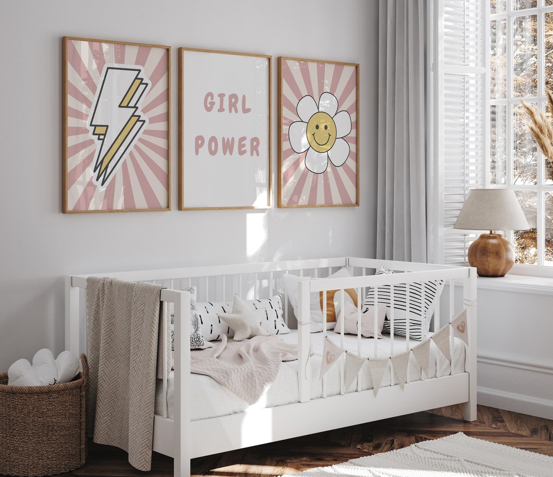 Girls Wall Art,custom Name Sign,girls Room or Nursery Pastel Prints ...
