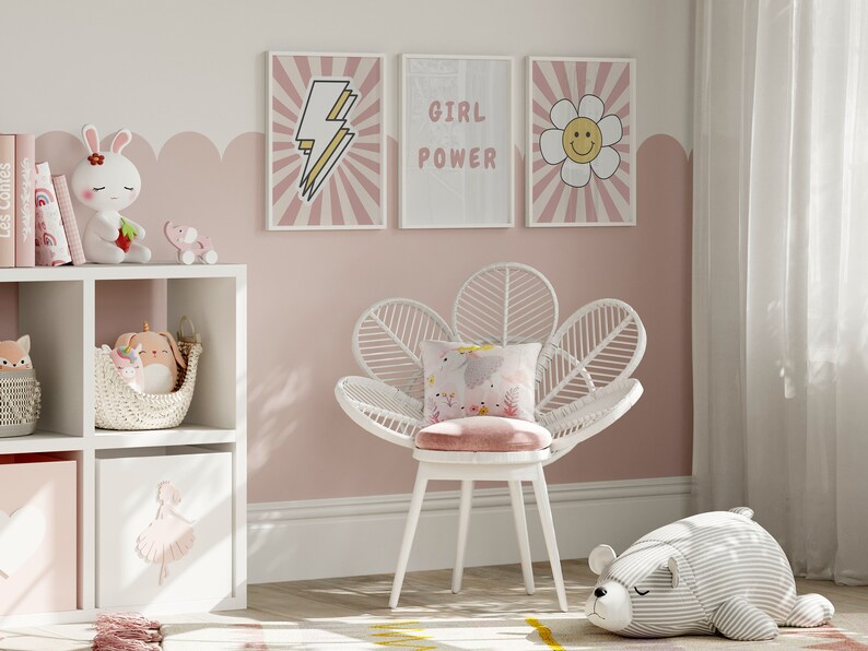 Girls Wall Art,custom Name Sign,girls Room or Nursery Pastel Prints ...