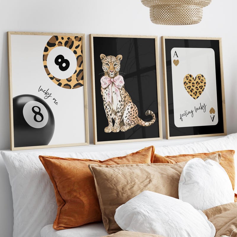 Cheetah 8 Ball - Etsy