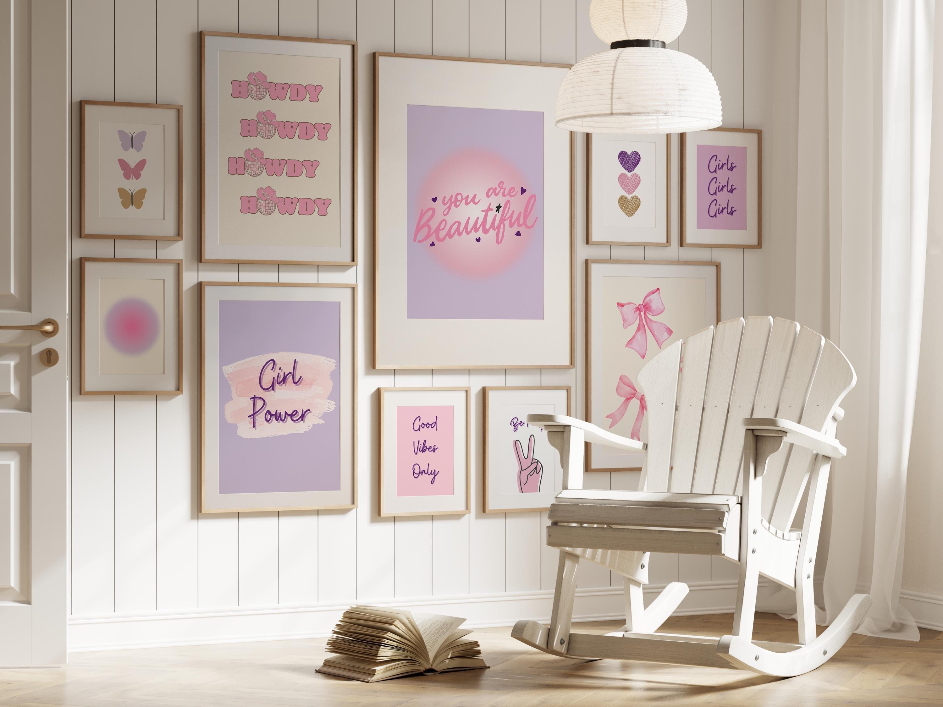 Girls Trendy Digital Prints Set of 30 Mega Bundle Wall Art , Dorm Decor ...