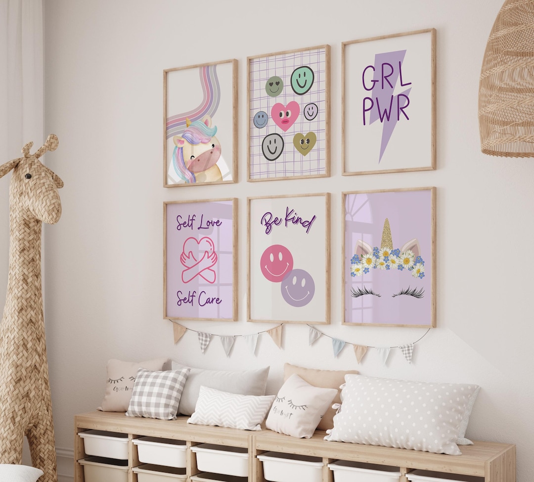 Teenage Prints, Girl Printable Wall Art, Dorm Decor for College Girls ...