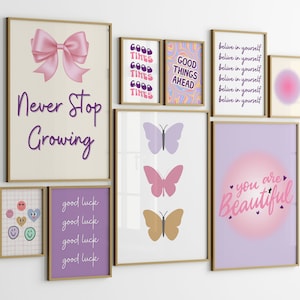 Girls Trendy Digital Prints Set of 30 Mega Bundle Wall Art , Dorm Decor ...