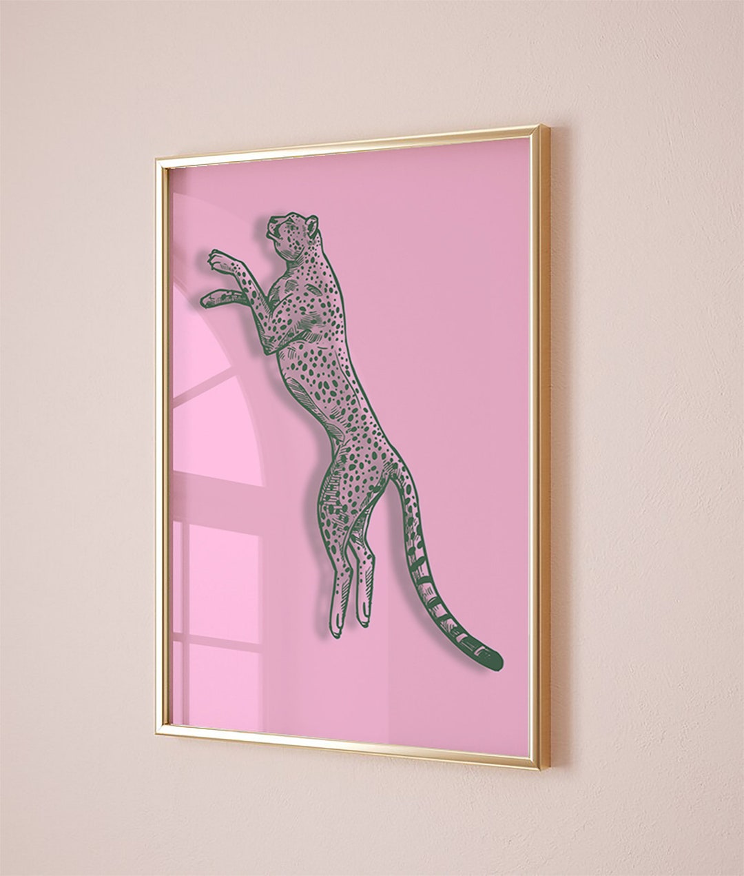 Gepard-Druck, Safari-Wandkunst, Geparden-Poster, Leopard-Wandkunst ...