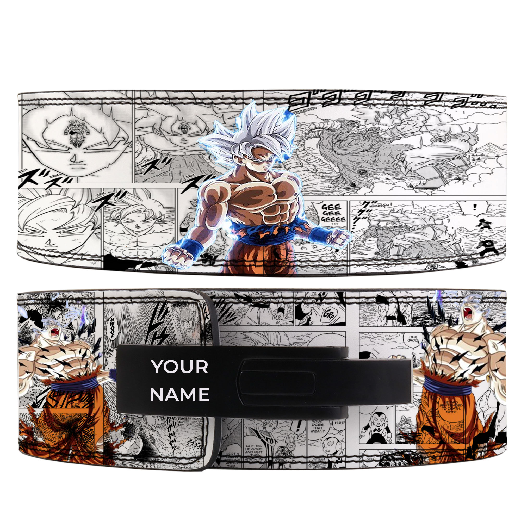 Goku Anime Beltgoku Ultra Instinct Beltpowerlifting Custom Lever Belt ...