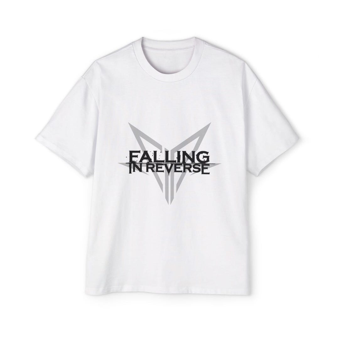 Men's Heavy Oversized Falling in Reverse Tee - Etsy