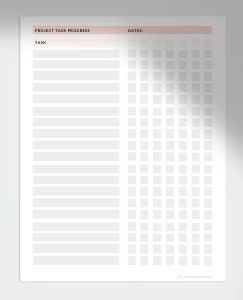 Project Planner Printable | Project Planner PDF | Project Planning ...