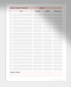 Project Planner Printable | Project Planner PDF | Project Planning ...