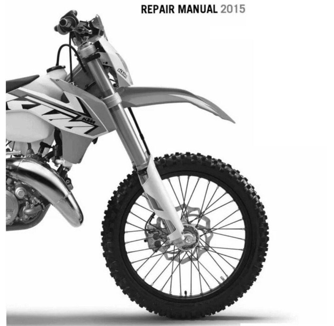 2015 KTM 125-200 EXC XC-W Service Repair Manual - Etsy Australia