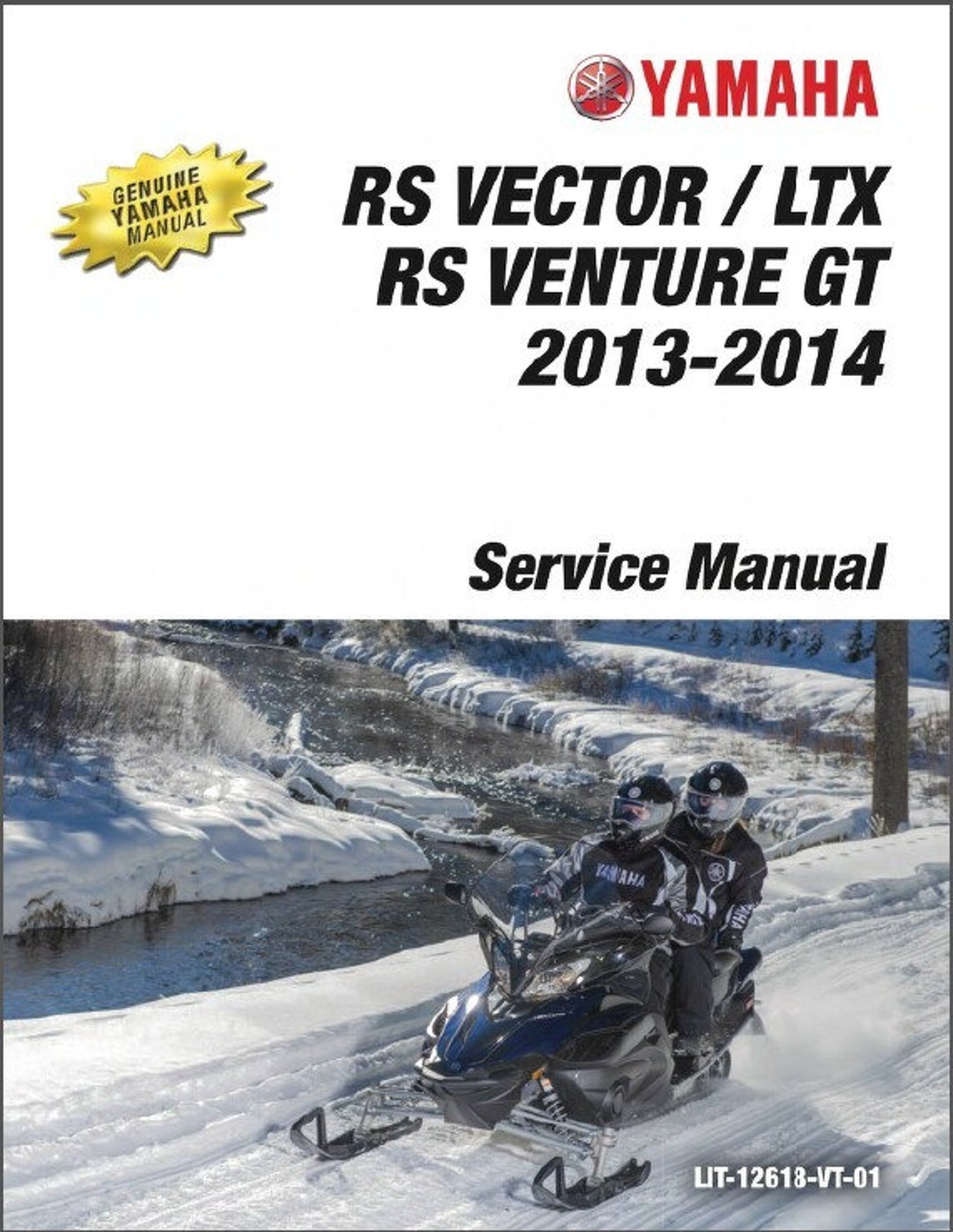 2013-2014 Yamaha RS Vector / RS Venture GT Snowmobile Service Repair Manual - Etsy
