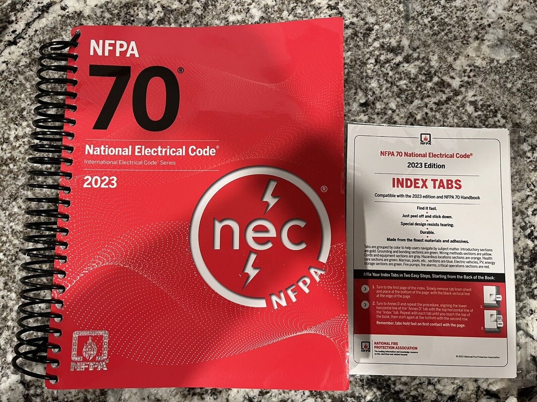 National Electrical Code, 2023 Edition, Spiralbound With Tabs - Brand ...