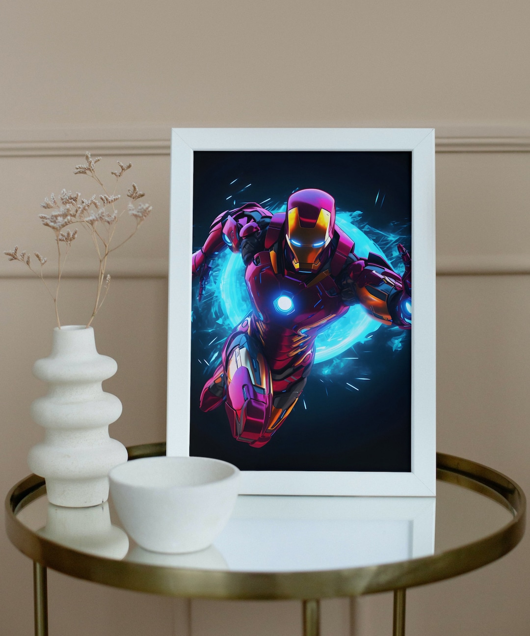 Stunning Marvel Iron Man Poster Print - Etsy