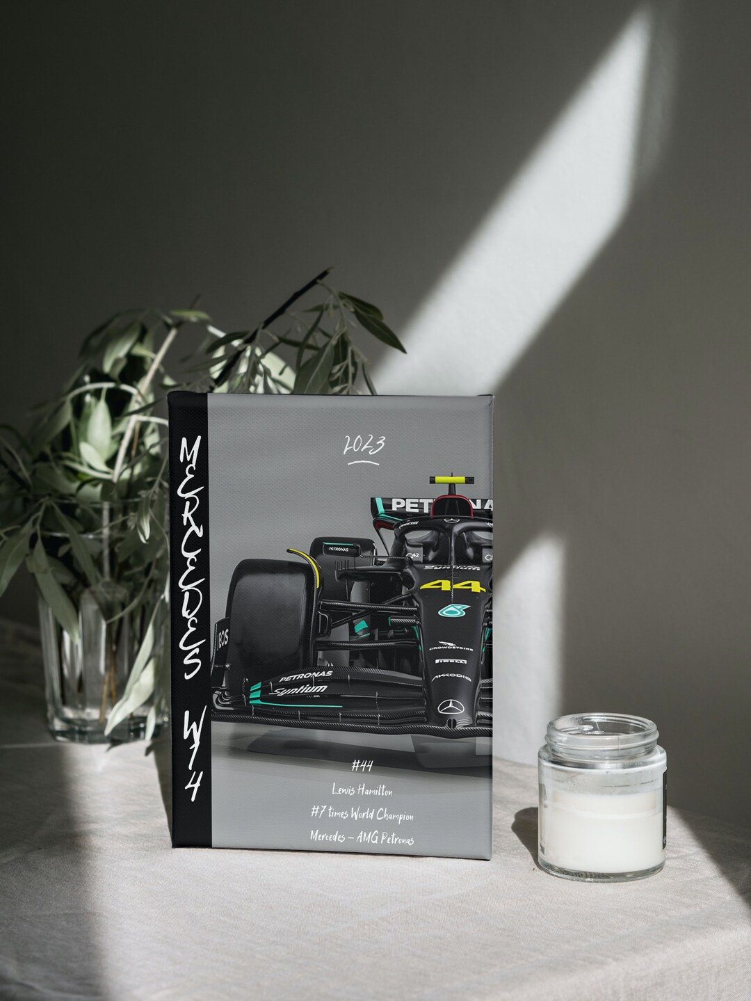 Stunning Lewis Hamilton W14 2023 Poster Print - Etsy