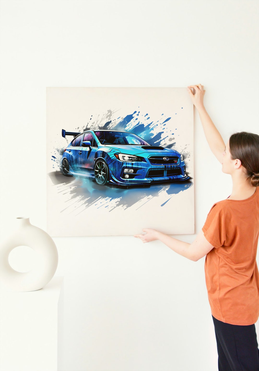 Subaru Impreza, Abstract Art, Sports Car, Gorgeous, Minimalistic ...
