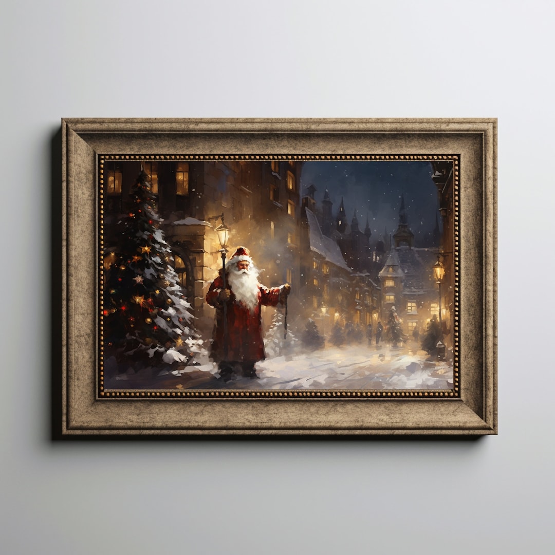 Moody Noel Print Dark Xmas Print Moody Winter Print Moody Christmas ...