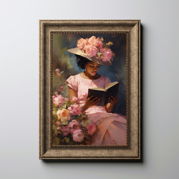 Victorian Lady Print - Etsy