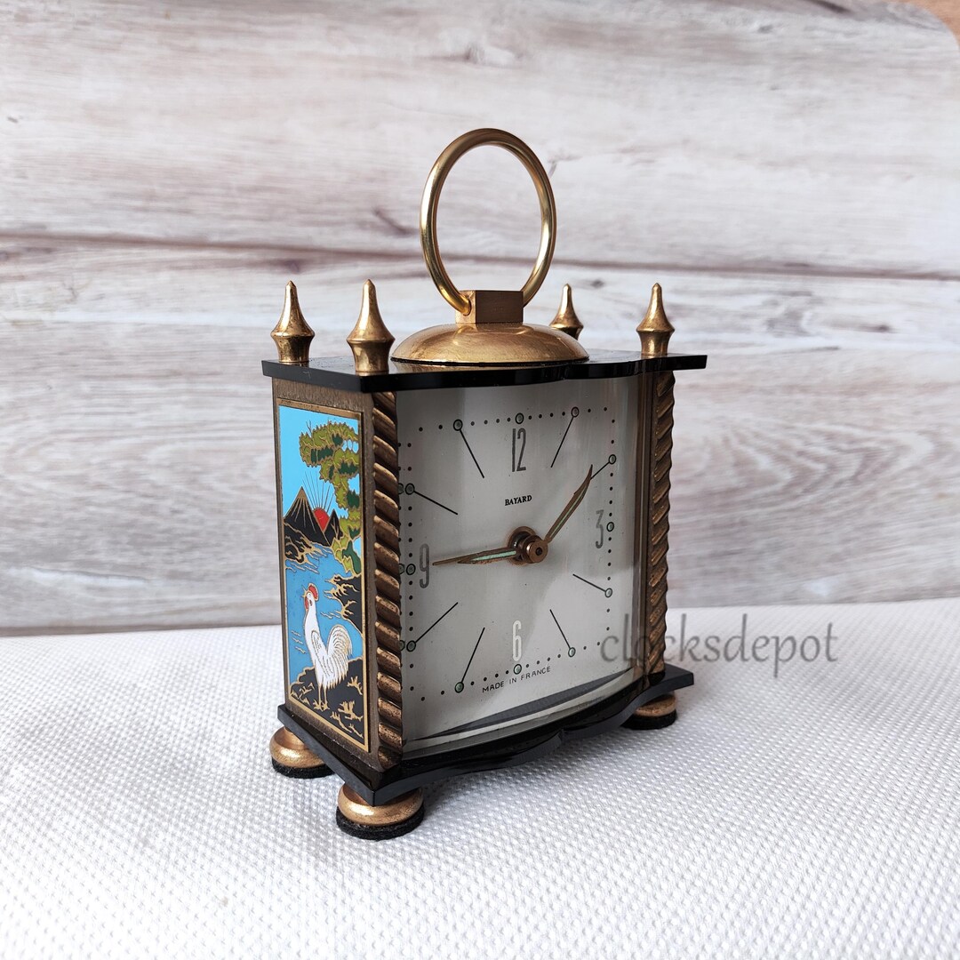 1966 Bayard Bedside Alarm Clock - Etsy