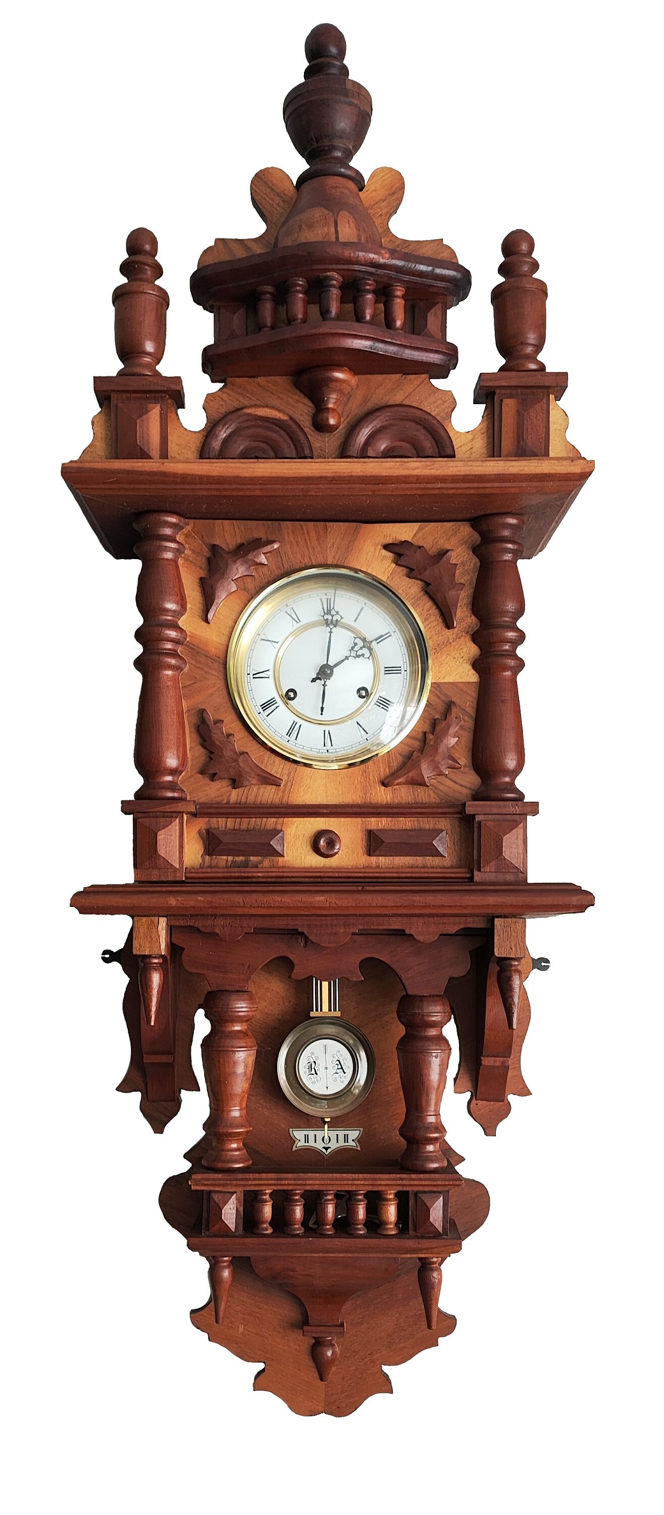 Franz Hermle & Sons Mechanical Wall Pendulum Clock - Etsy