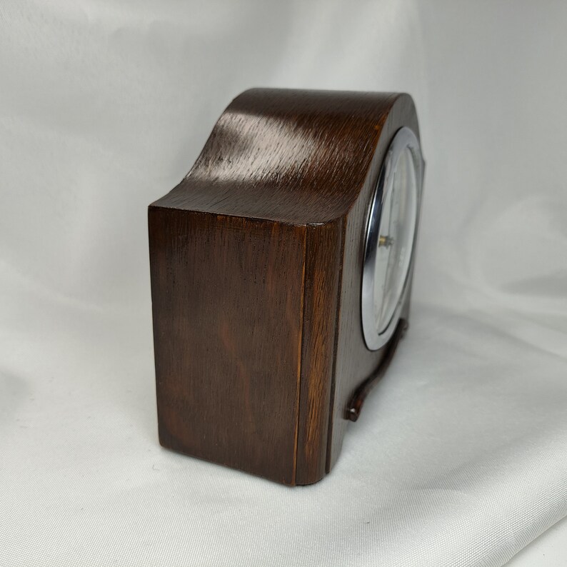 20th Century German Desk Mantle Table Cabinet Windup Clock - Etsy