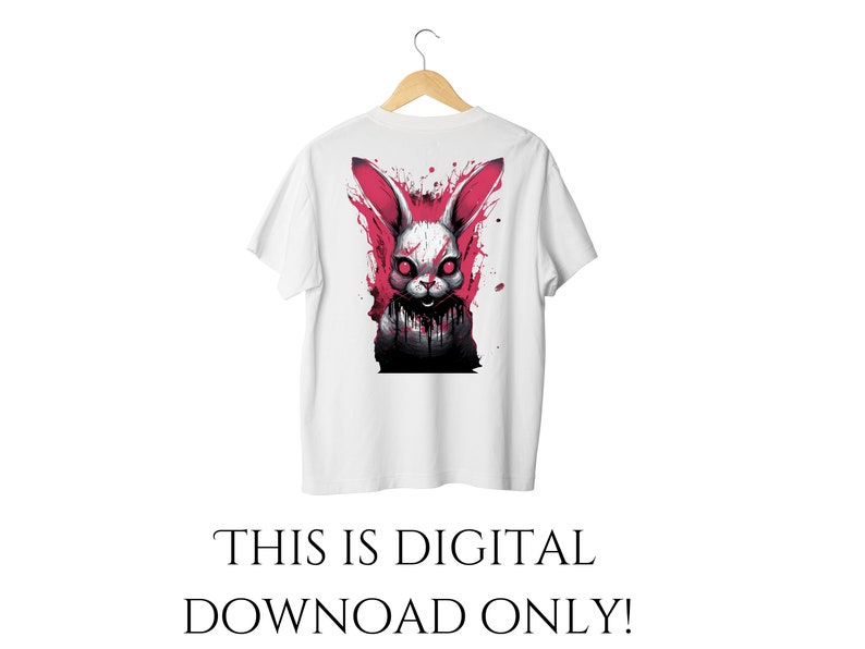 Crazy Trippy Bunny Funny Easter Print Svg for Shirt Colorful Easter ...