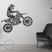 Motocross, DXF Cut File, Svg Cut File for Cricut, Dxf Files for Plasma ...