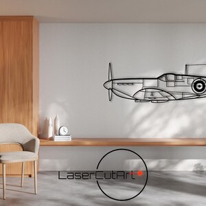 Spitfire Mk. II, Warbirds, DXF Cut File, Svg Cut File for Cricut, Dxf ...