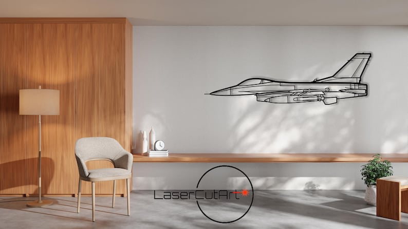 F-16 Fighting Falcon, DXF Cut File, Svg Cut File for Cricut, Dxf Files ...