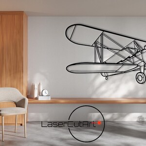 Stearman 75, DXF Cut File, Svg Cut File for Cricut, Dxf Files for ...